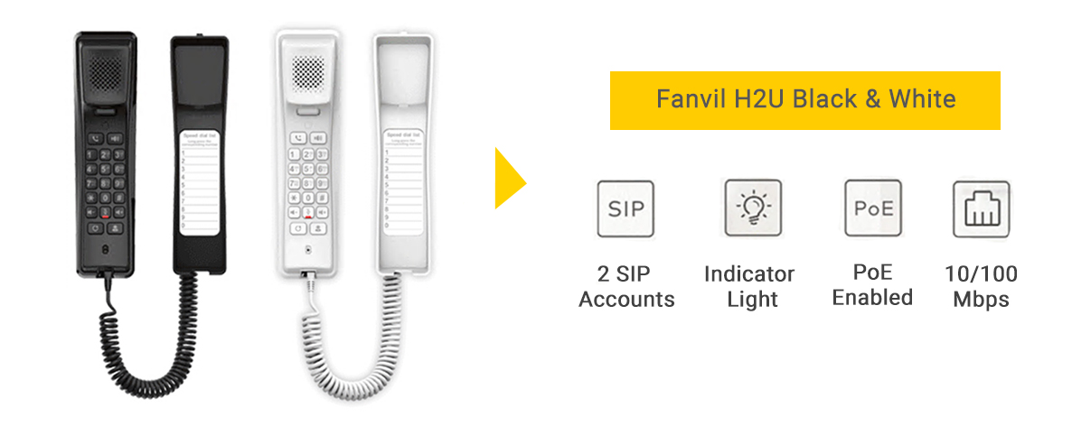 » Coming Soon! The New Fanvil H Series Hotel IP Phones - Yellowgrid