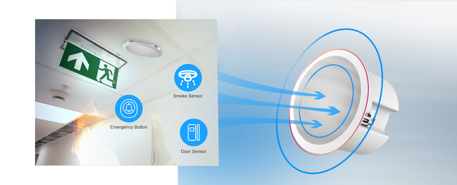 » Fanvil FH-S01 Ceiling Speaker - Yellowgrid